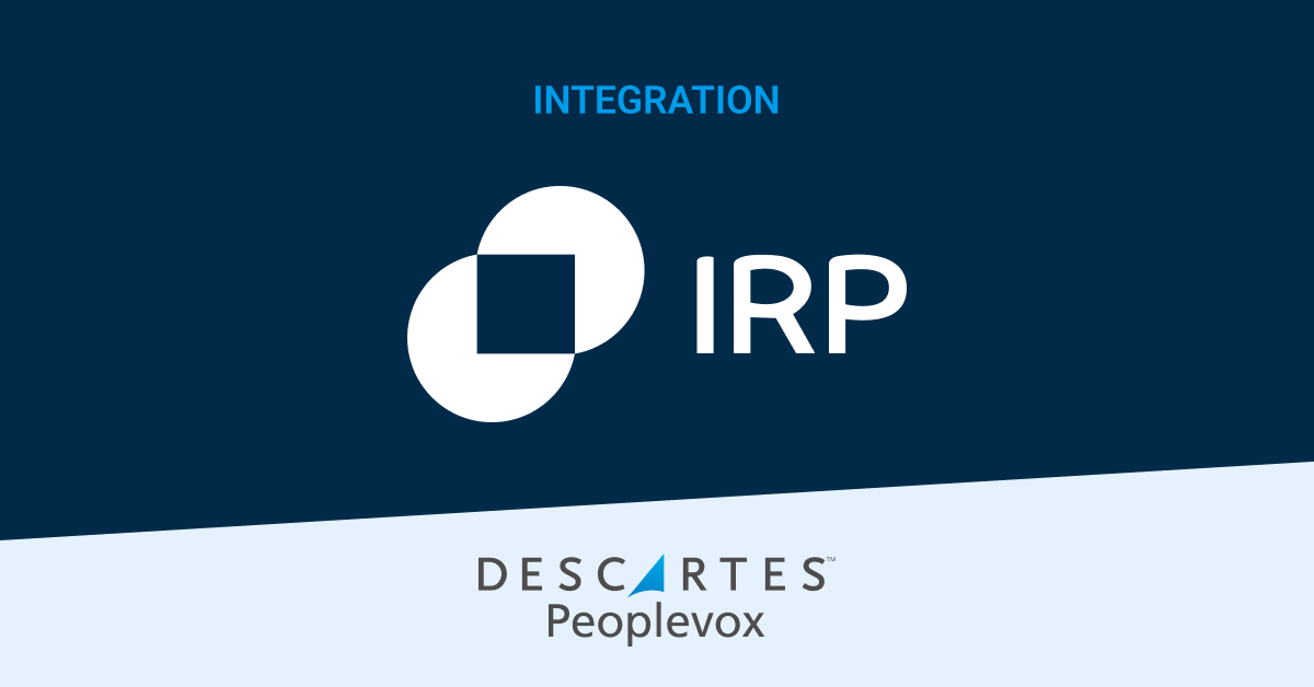 IRP WMS Integration | Descartes Peoplevox