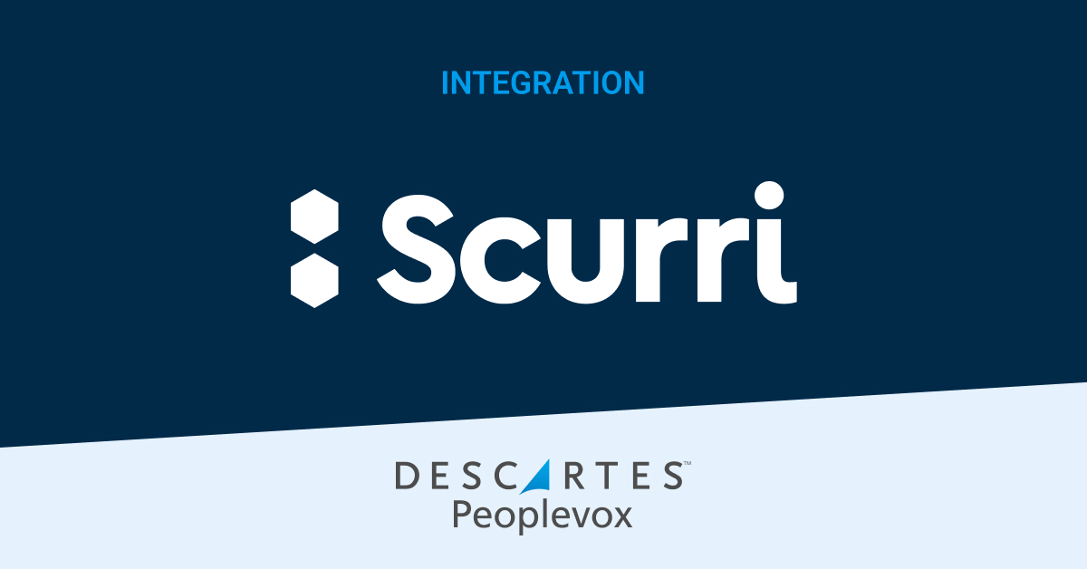 Scurri WMS Integration | Descartes Peoplevox